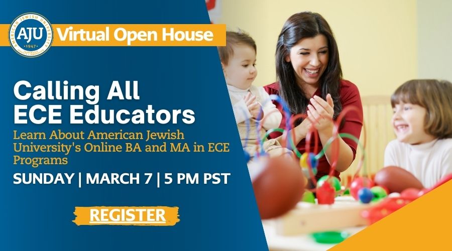 Virtual Information Session for ECE Programs | American Jewish University
