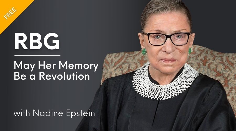 RBG: May Her Memory Be a Revolution | American Jewish University