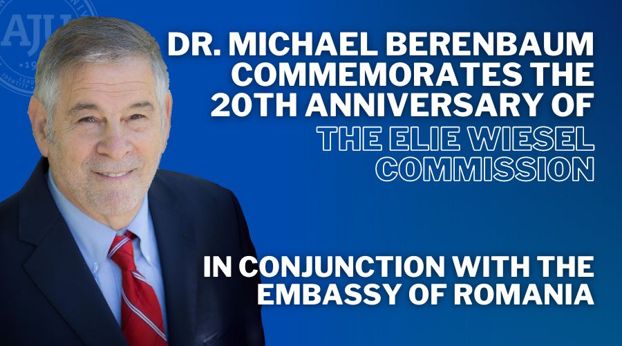 Dr. Michael Berenbaum's Remarks on the Elie Wiesel Commission and ...